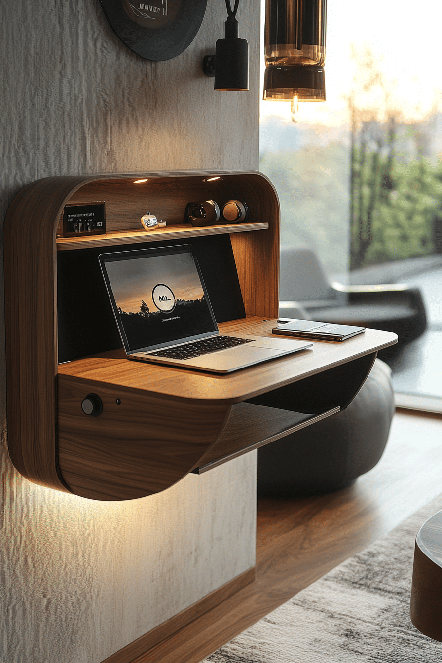 29 Tiny Home Office Space Ideas for Stylish and Compact Workspaces ...