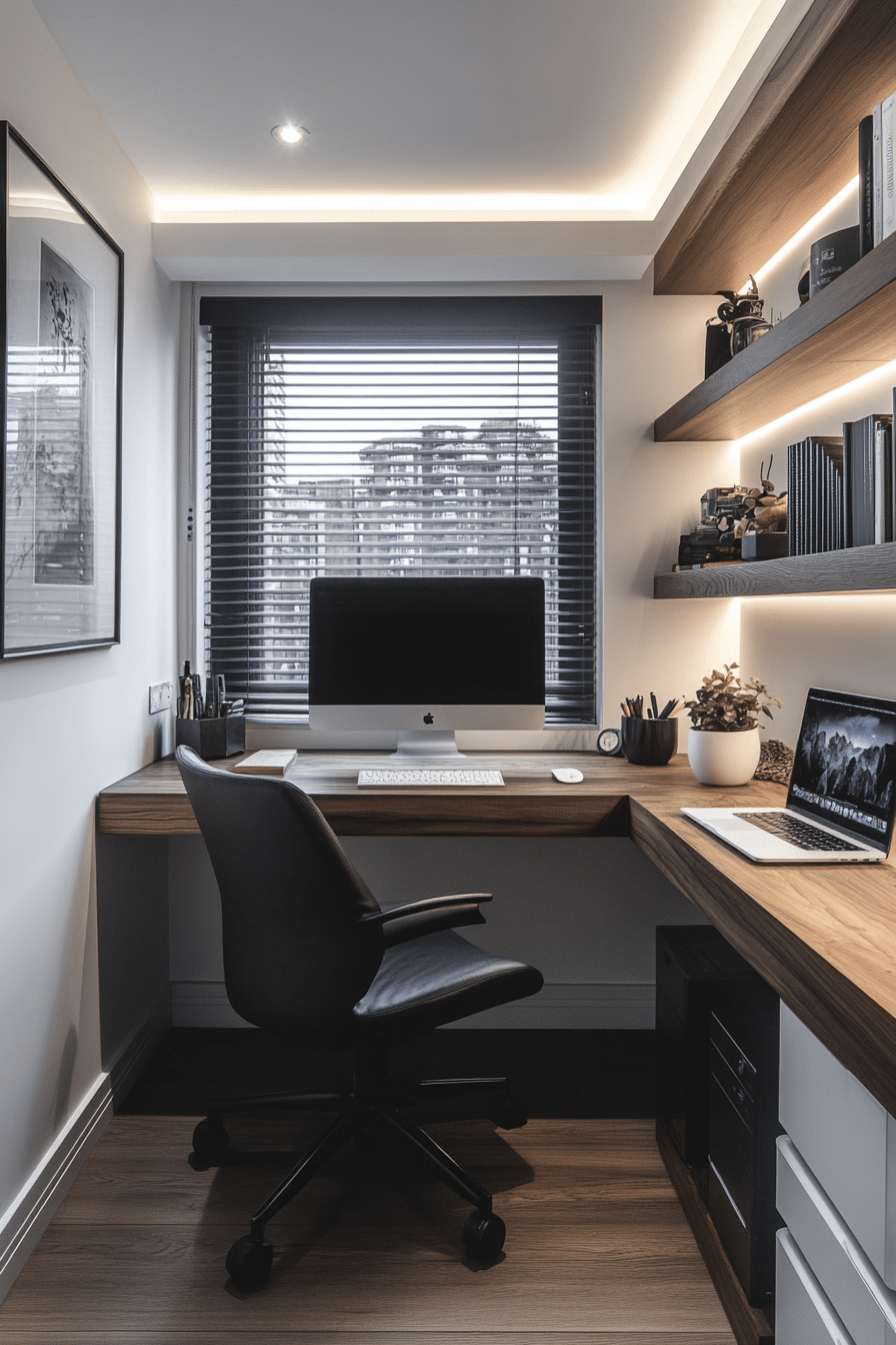 29 Tiny Office Ideas to Transform Small Corners into Big Inspiration ...