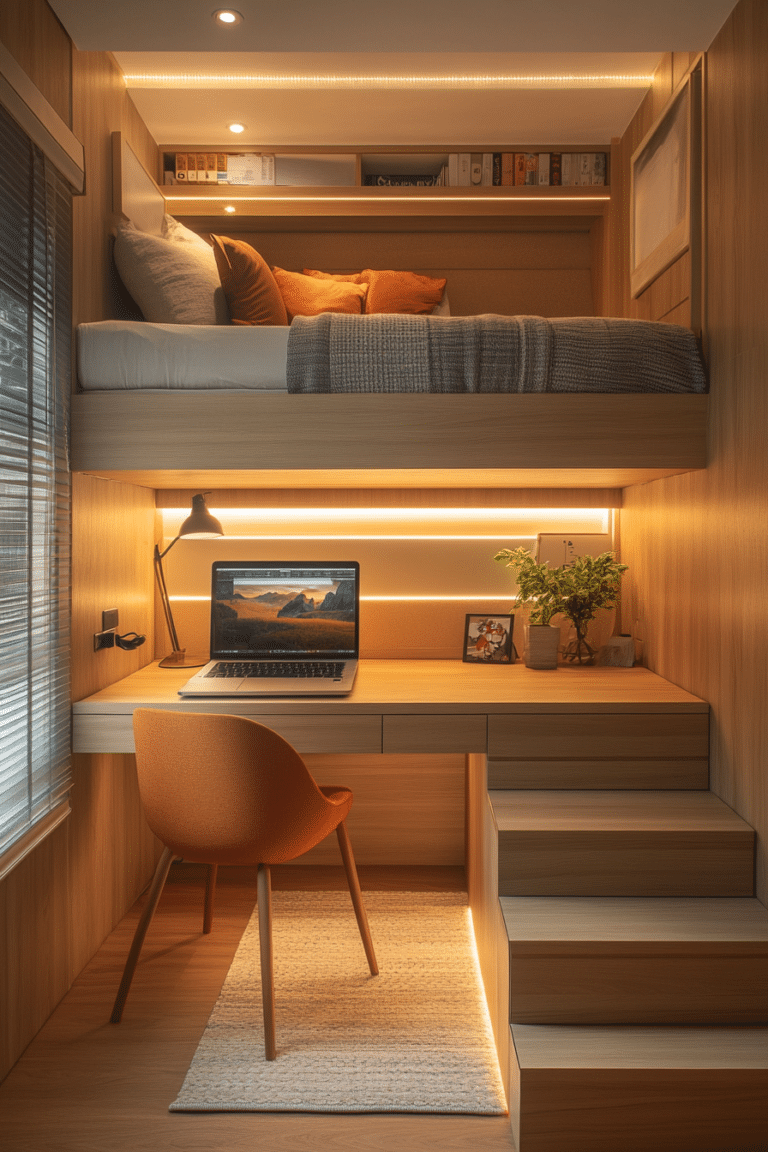 29 Tiny Home Office Space Ideas for Stylish and Compact Workspaces ...