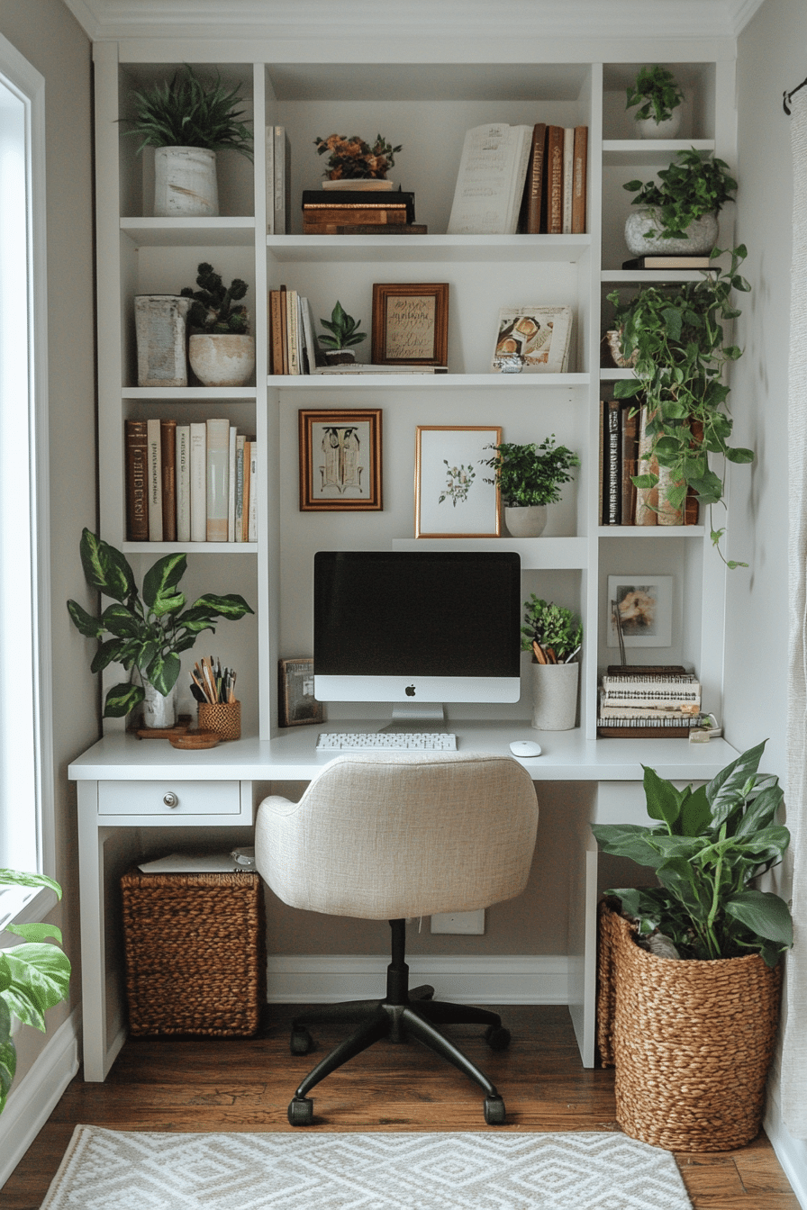 29 Tiny Home Office Space Ideas for Stylish and Compact Workspaces ...